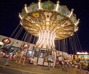 Swings in Gillian's Wonderland Pier | Amusementparks USA.com